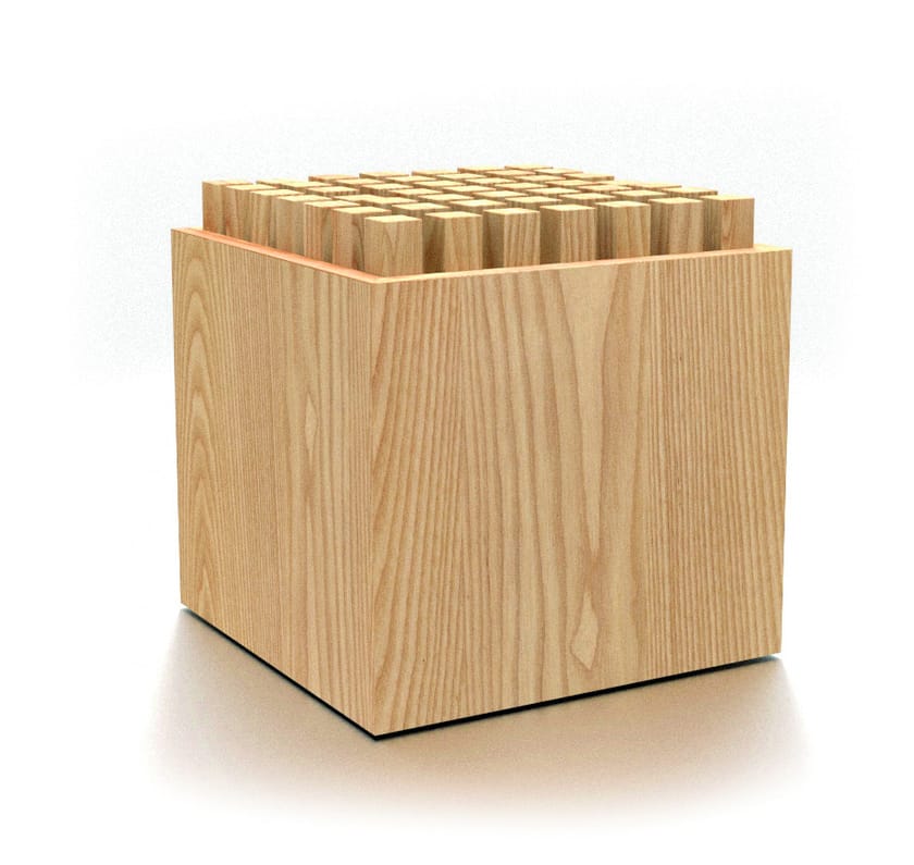 HEDGEHOCK Ergonomic wooden stool By WaterRower Nohrd