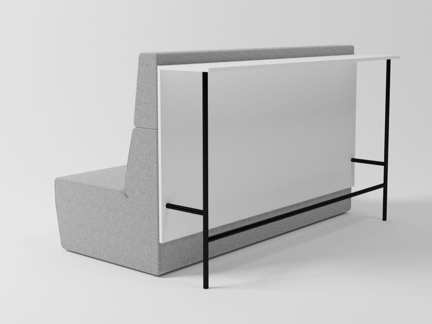 MODO POD | High-back sofa 2 seater high-back fabric sofa wth writing ...