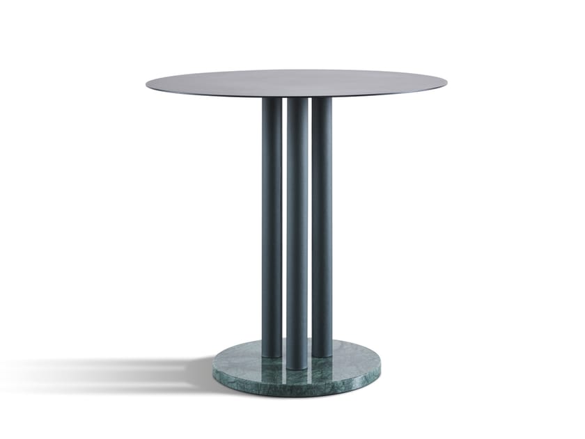BATON Round metal table By Wittmann | design Neri&Hu