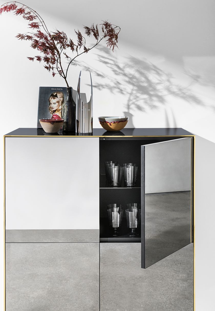MAGDA | Highboard Magda Collection By Sovet italia design Gianluigi Landoni