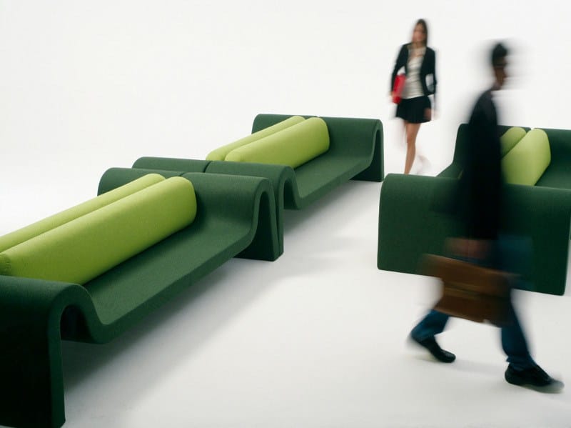 LONGWAY F | Banco con respaldo Colección Longway By Segis diseño ...