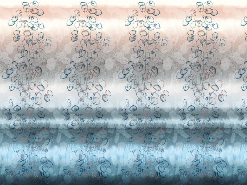 Blumen- Tapete HORIZONT PATTERN Kollektion Warp By Texturae Design ...