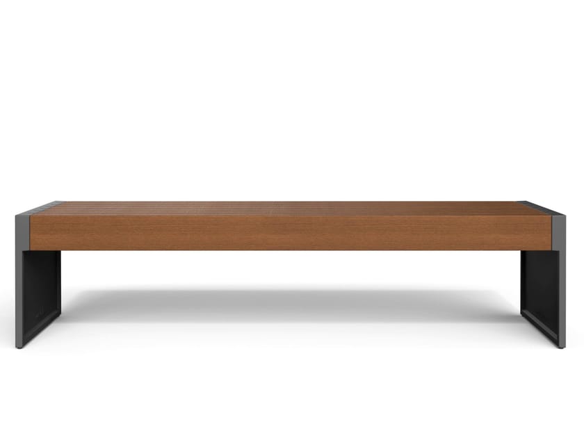 HORN | Bench Wooden bench By Metalco