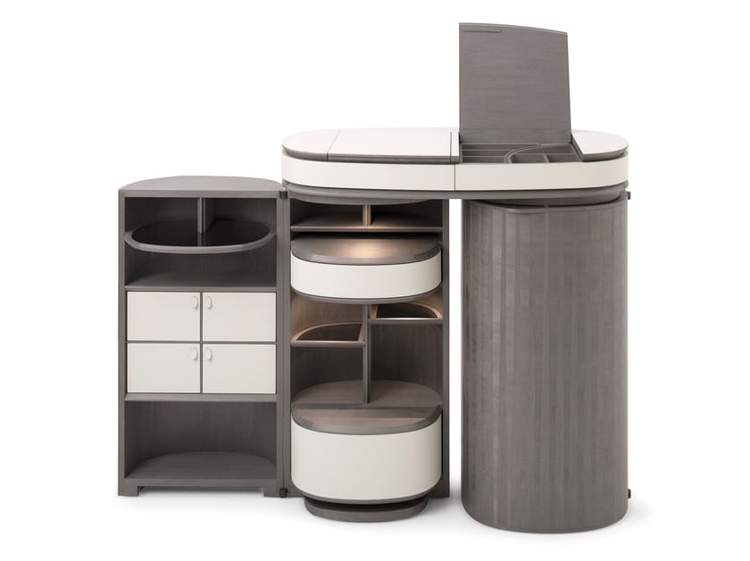 HOUDINI | Cassettiera in legno By Giorgetti design Roberto Lazzeroni