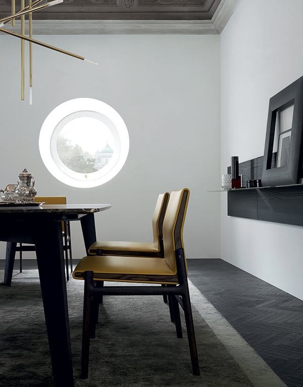 HOWARD | Tavolo in marmo By Poliform design Jean-Marie Massaud