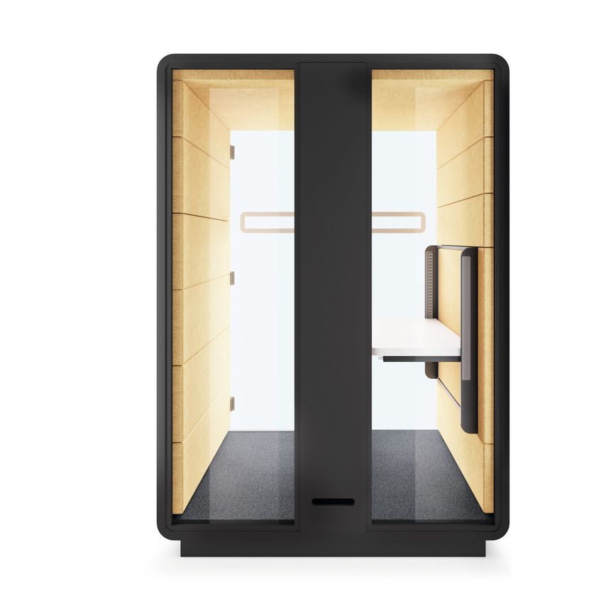 HUSHWORK.SIT&STAND Acoustic office booth By Mikomax Smart Office