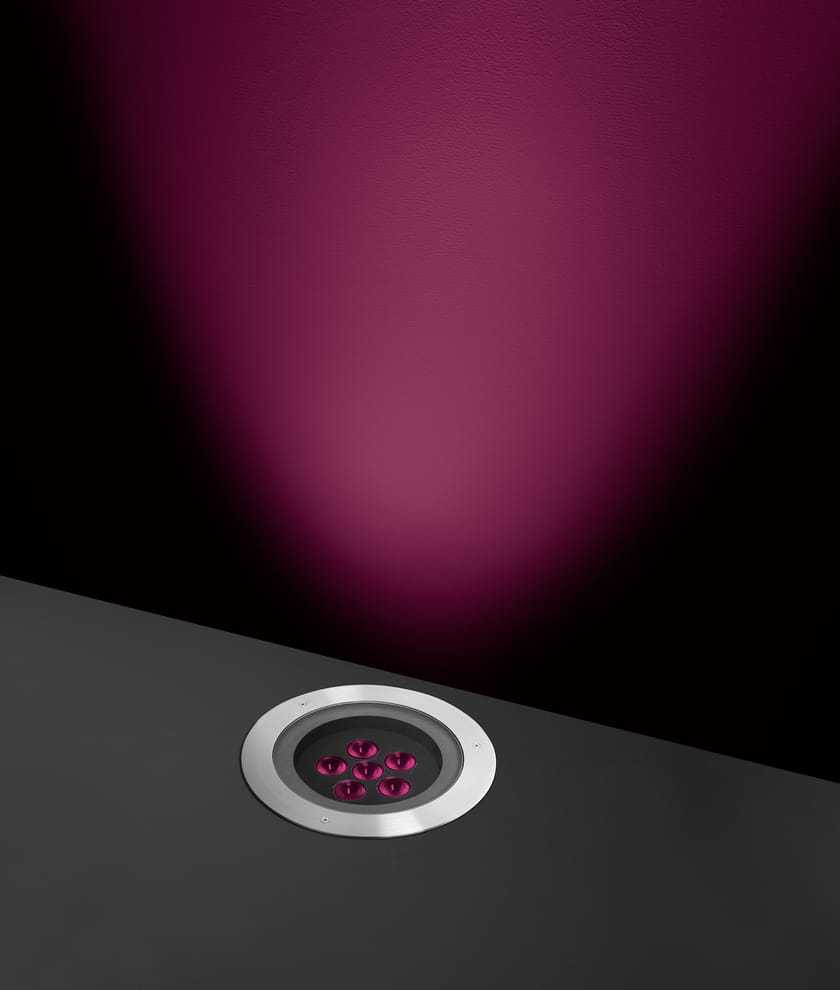 HYDROFLOOR | RGB steplight Walkover light RGB outdoor die cast ...