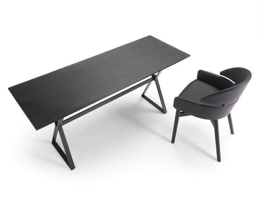 HYPE Escritorio rectangular de vidrio By Fiam Italia | design Studio Klass