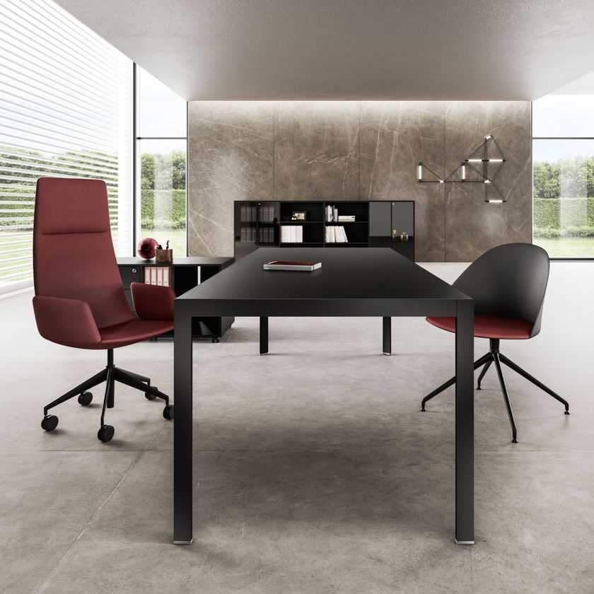 HYPE | Lacquered glass office storage unit By About Office