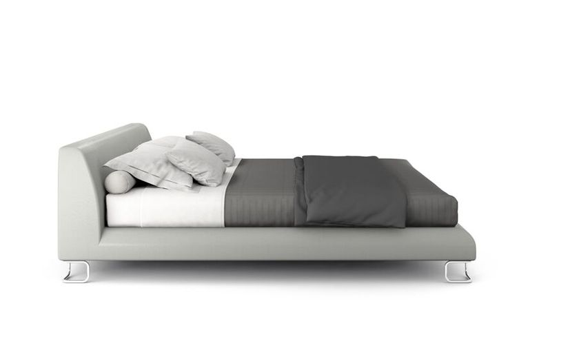 ADD_LOOK Upholstered leather double bed By i 4 Mariani | design Mauro ...