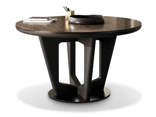 AVATAR Round wooden meeting table By i 4 Mariani | design Umberto Asnago