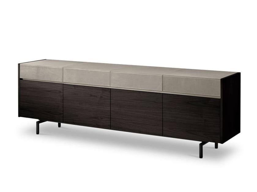 EQUA Wooden sideboard with doors By i 4 Mariani | design Matteo Nunziati