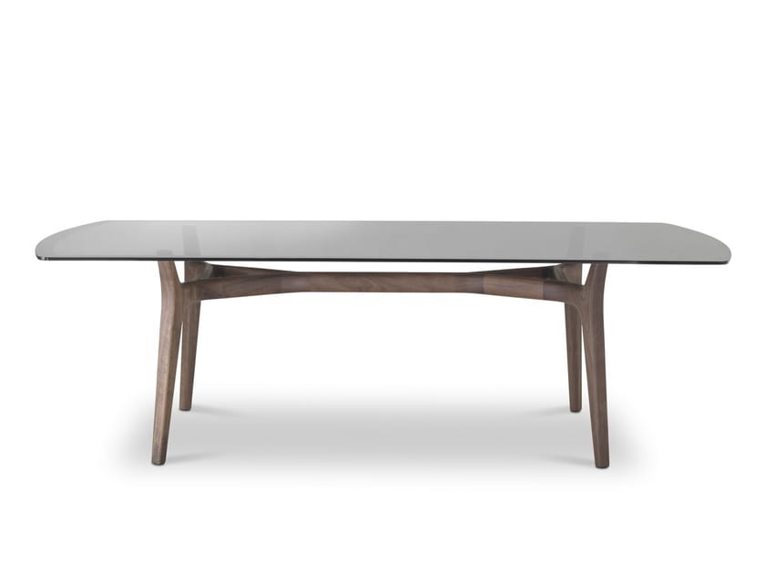 YORK Rectangular crystal table By i 4 Mariani | design Alessandro Dubini