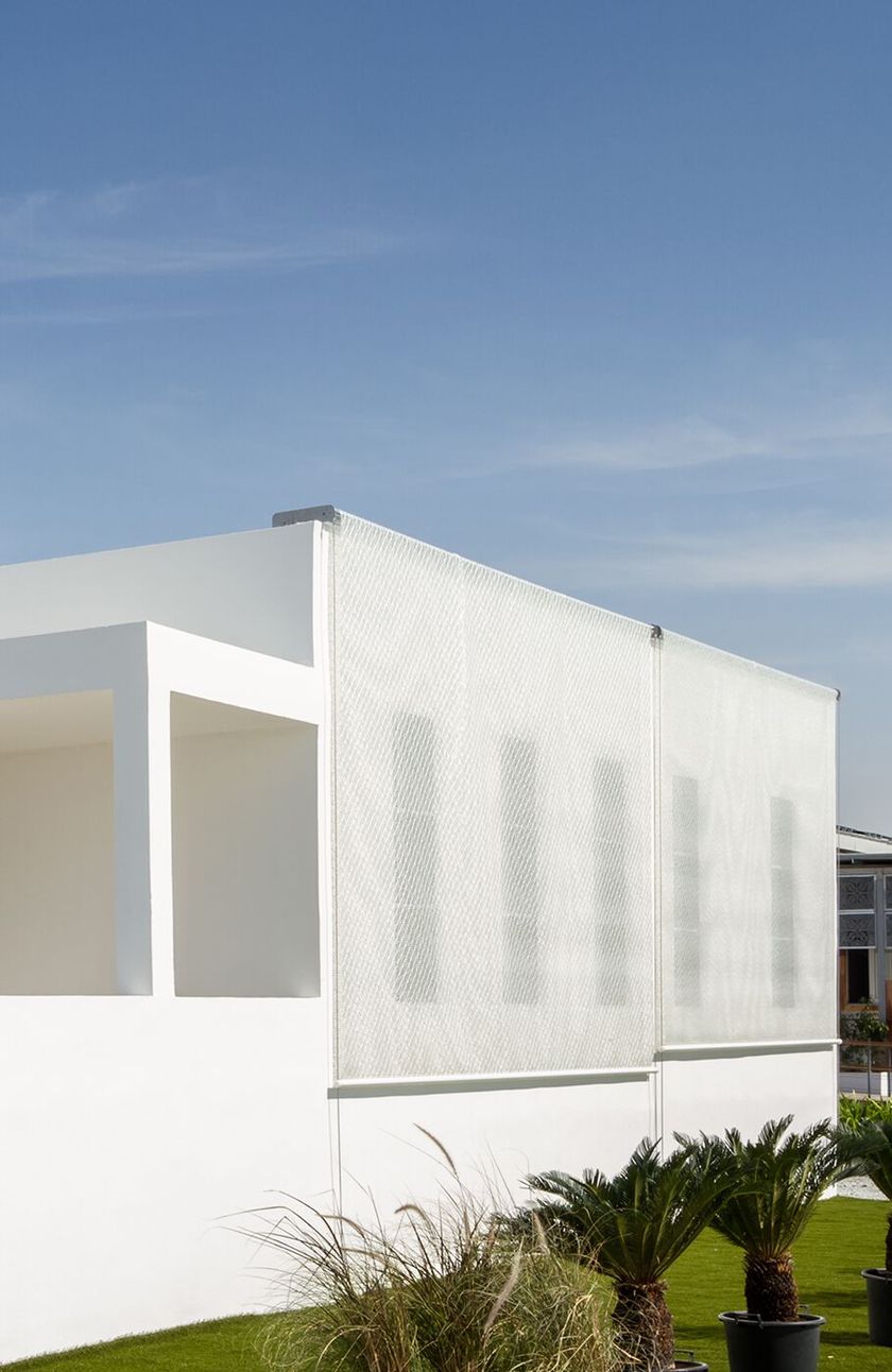 Facade Textile facade By i-Mesh