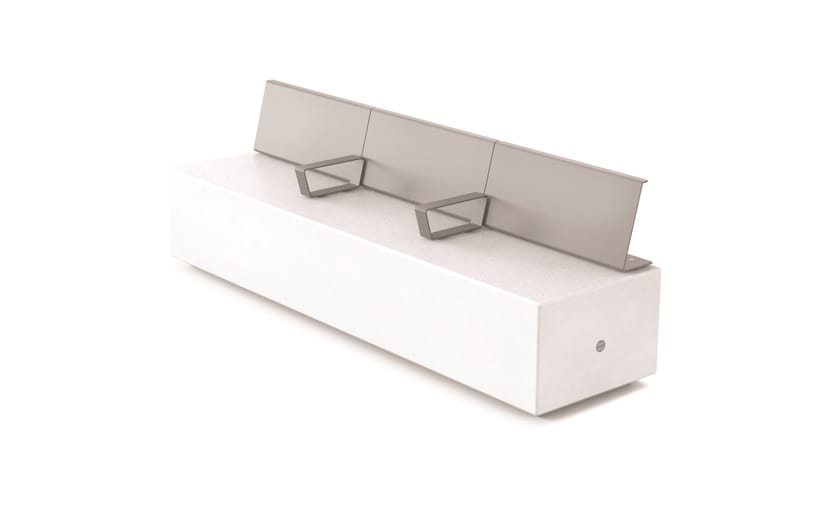 I - BOX | Banco modular By Metalco diseño Pio & Tito Toso, Massimo Tasca