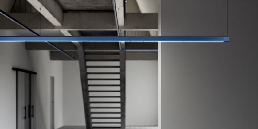 LIBERA STAND-ALONE Linear lighting profile By iGuzzini