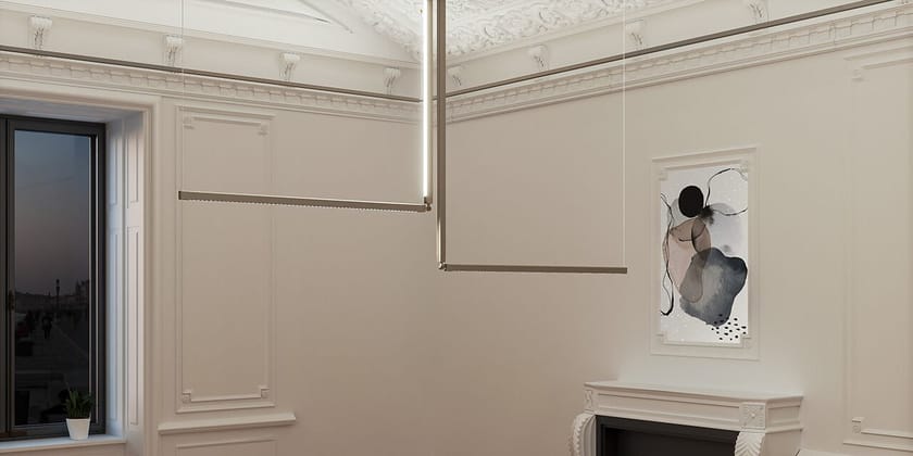 LIBERA SYSTEM Linear lighting profile By iGuzzini