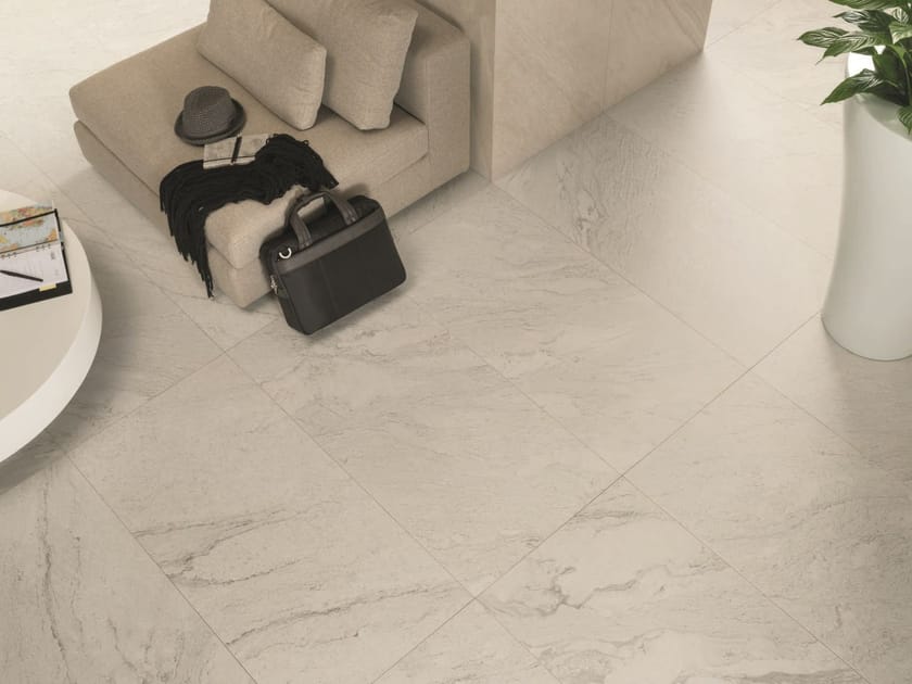 Pavimento/rivestimento in gres porcellanato effetto pietra INNER PEAK By Ceramiche Caesar