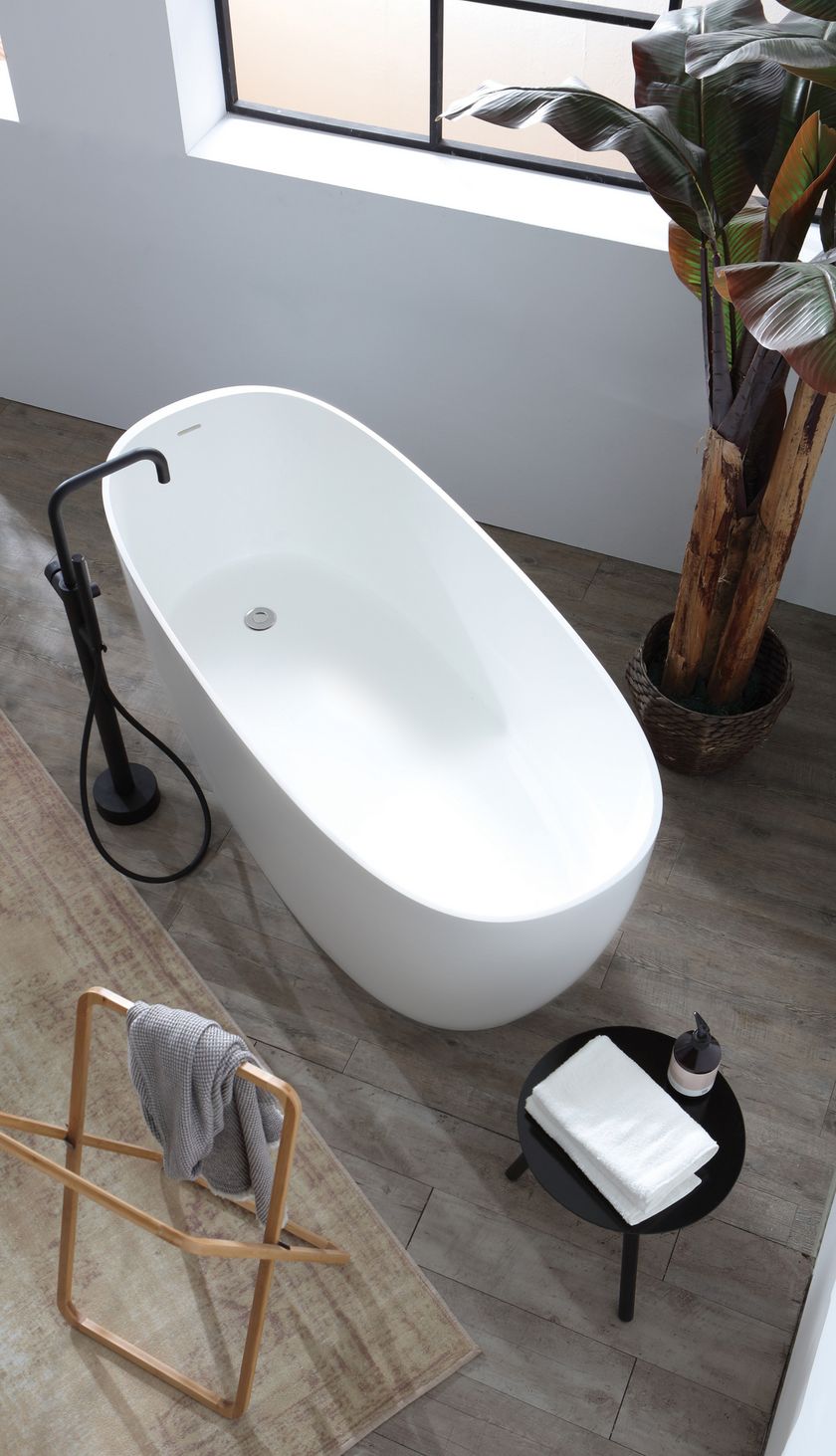 Vasca da bagno centro stanza ovale ICONIK 02 - Kinedo