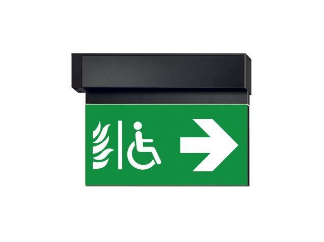 LED ceiling-mounted PETG emergency light IKUS 2211-B Ikus Collection By ...