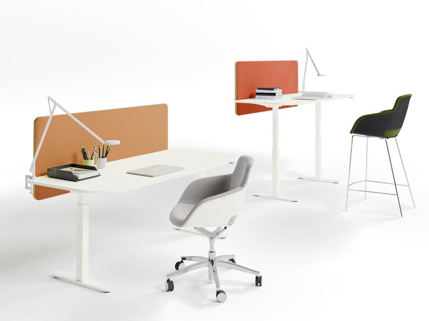 YOU FIT | Height-adjustable office desk You Fit Collection By Sinetica