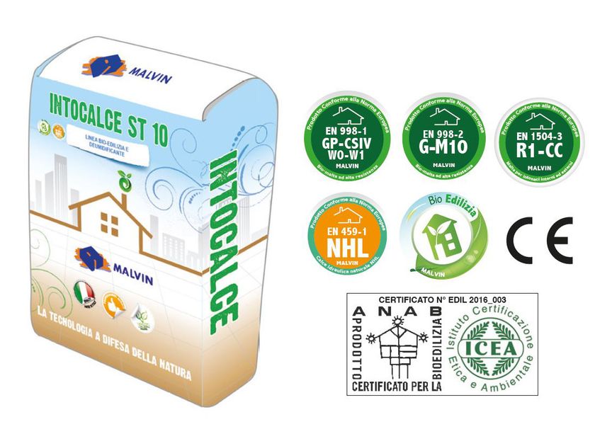 INTOCALCE ST 10 Enduit naturel et d'écoconstruction By malvin