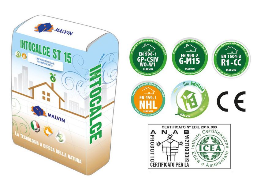 INTOCALCE ST 15 Enduit naturel et d'écoconstruction By malvin