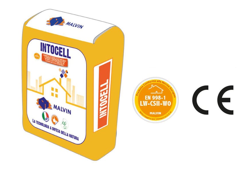 Fibre-reinforced special plaster INTOCELL By malvin