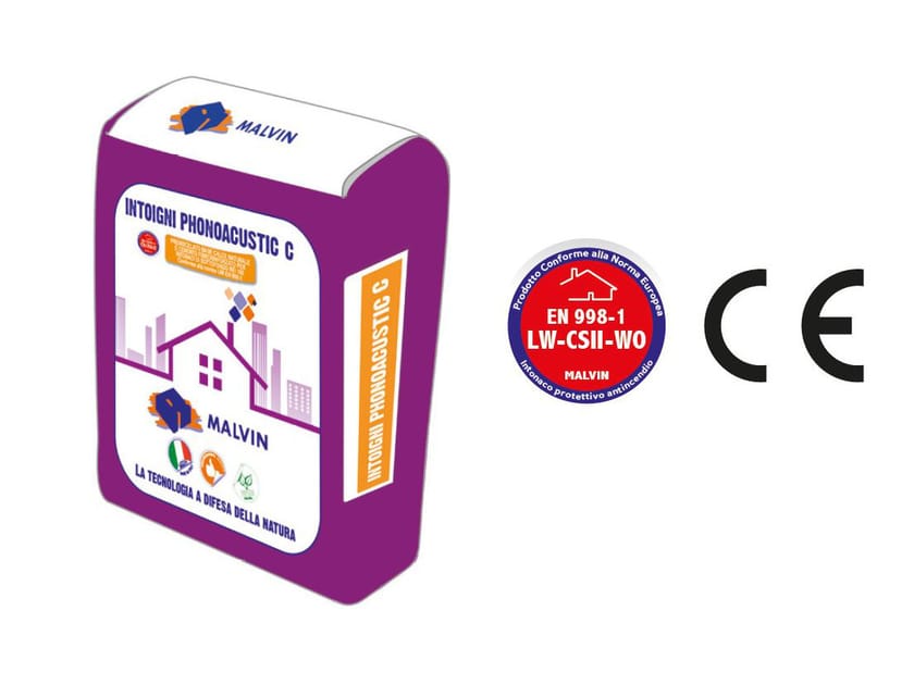 Intonaco premiscelato acustico e ignifugo INTOIGNI PHONOACUSTIC C ...
