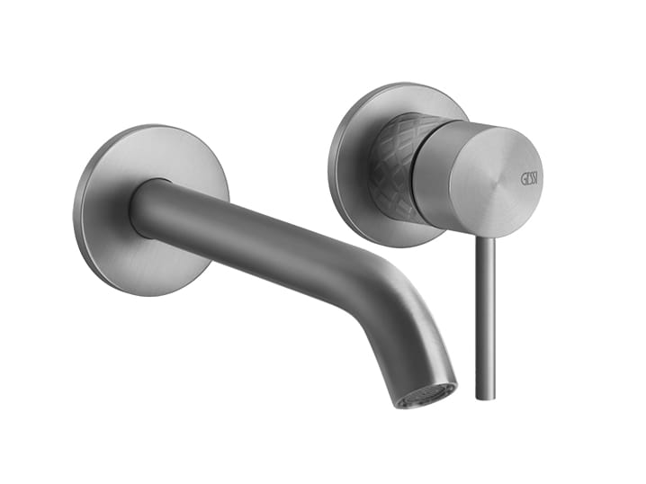 INTRECCIO | Wall-mounted washbasin mixer Gessi316 Collection By Gessi