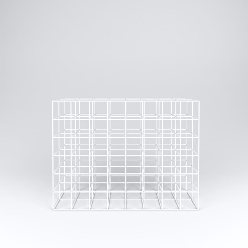 Libreria componibile in alluminio IPOT 967_N Collezione iPot Kit By ...