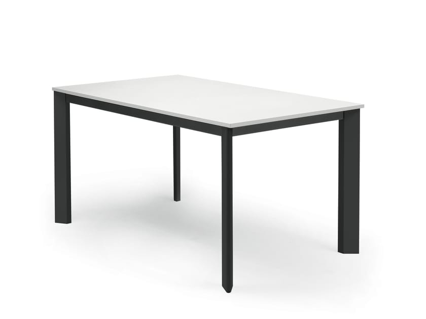 Extending melamine-faced chipboard table IRIS By Febal Casa