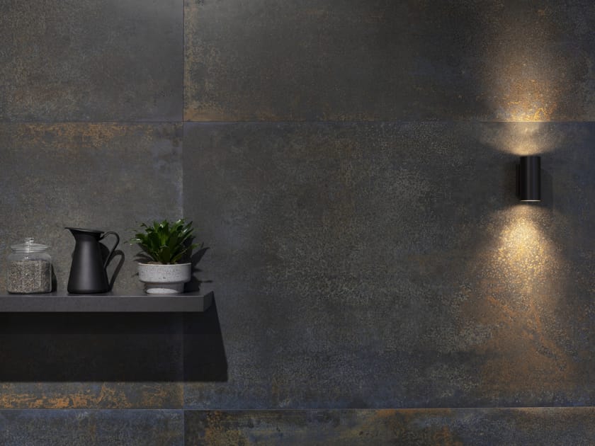 Porcelain stoneware wall/floor tiles IRON 4D By Museum
