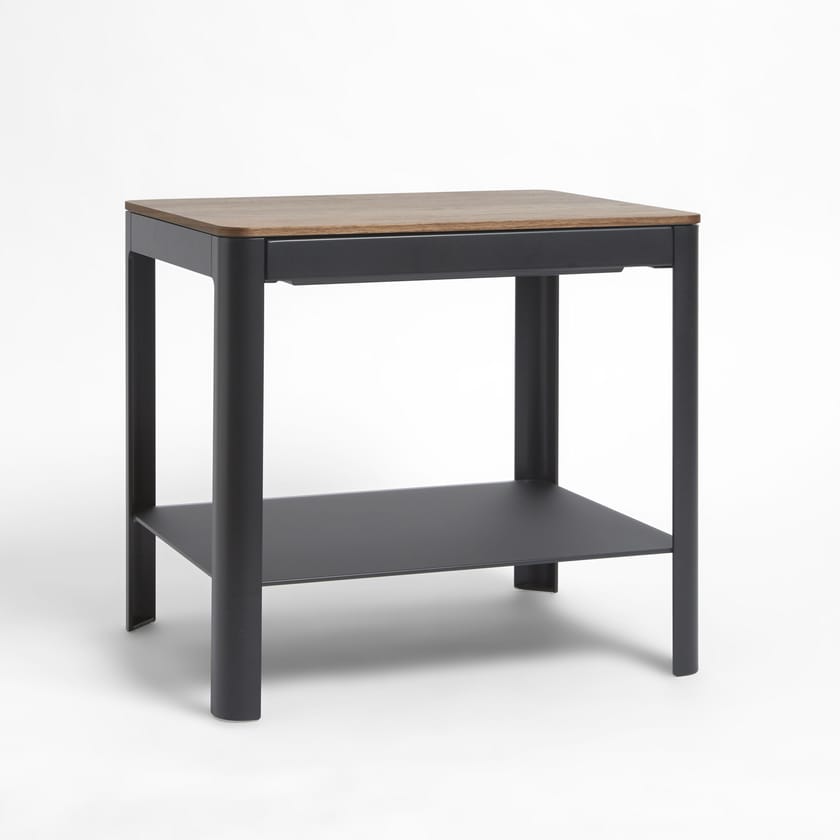 ALU MIN BEDSIDE Bedside table By isOnAir