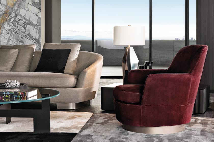 JACQUES Pouf By Minotti | design Rodolfo Dordoni
