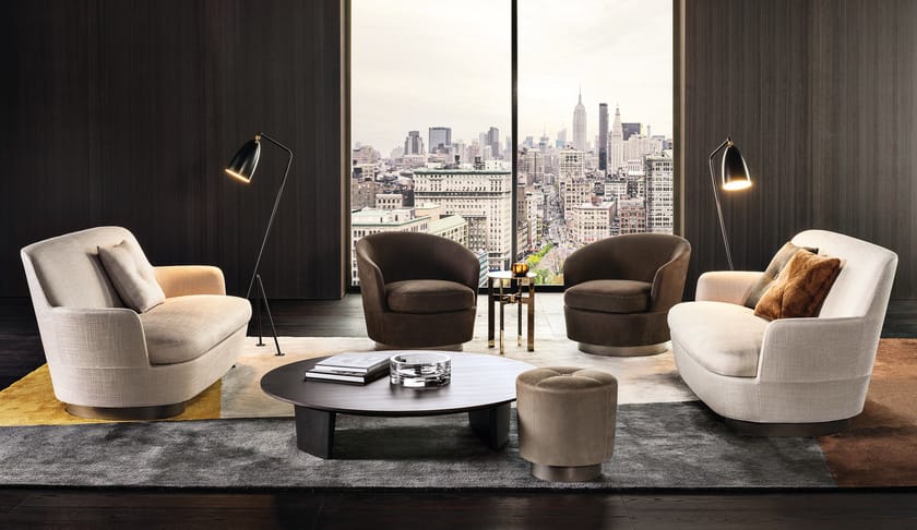 JACQUES Pouf By Minotti | design Rodolfo Dordoni