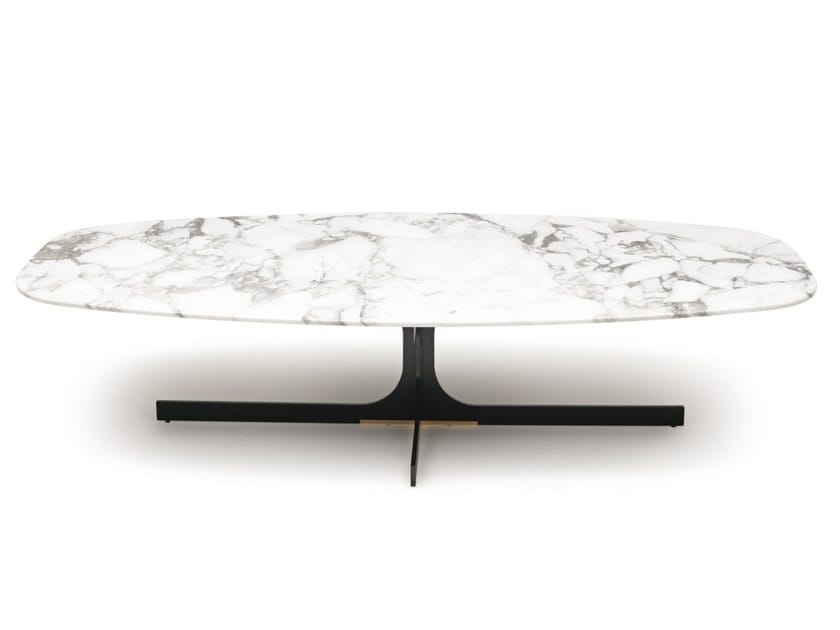 JANUS | Marble coffee table By MisuraEmme design Francesco Lucchese