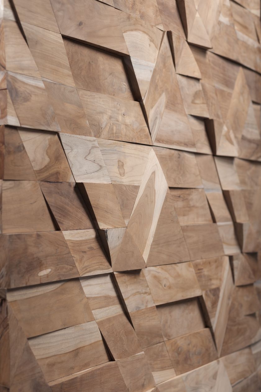 Wooden 3D Wall Cladding JAZZ By Wonderwall Studios