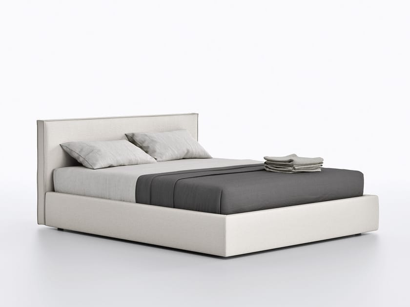 Upholstered bed with removable cover JEREZ By Cinquanta3