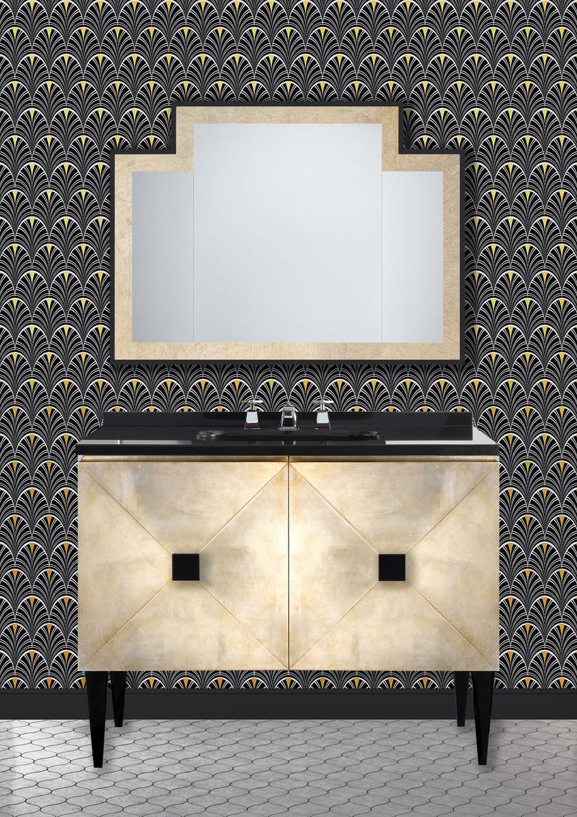 Vanity unit with doors JETSET 2 By Devon&Devon