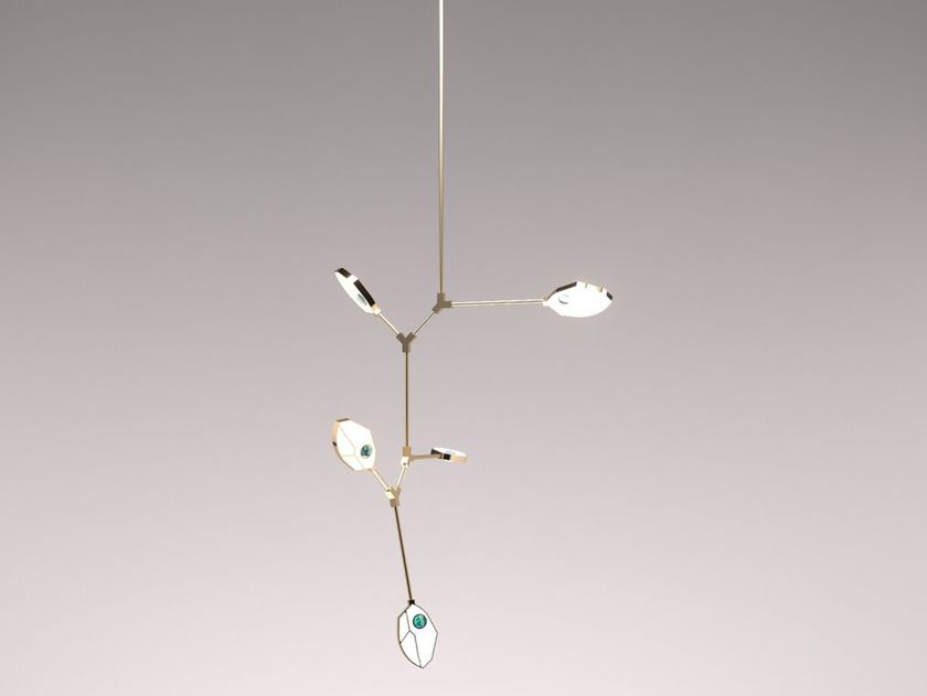 LED brass pendant lamp JONI 1 MEDIUM Joni Collection By Ovature Studios ...