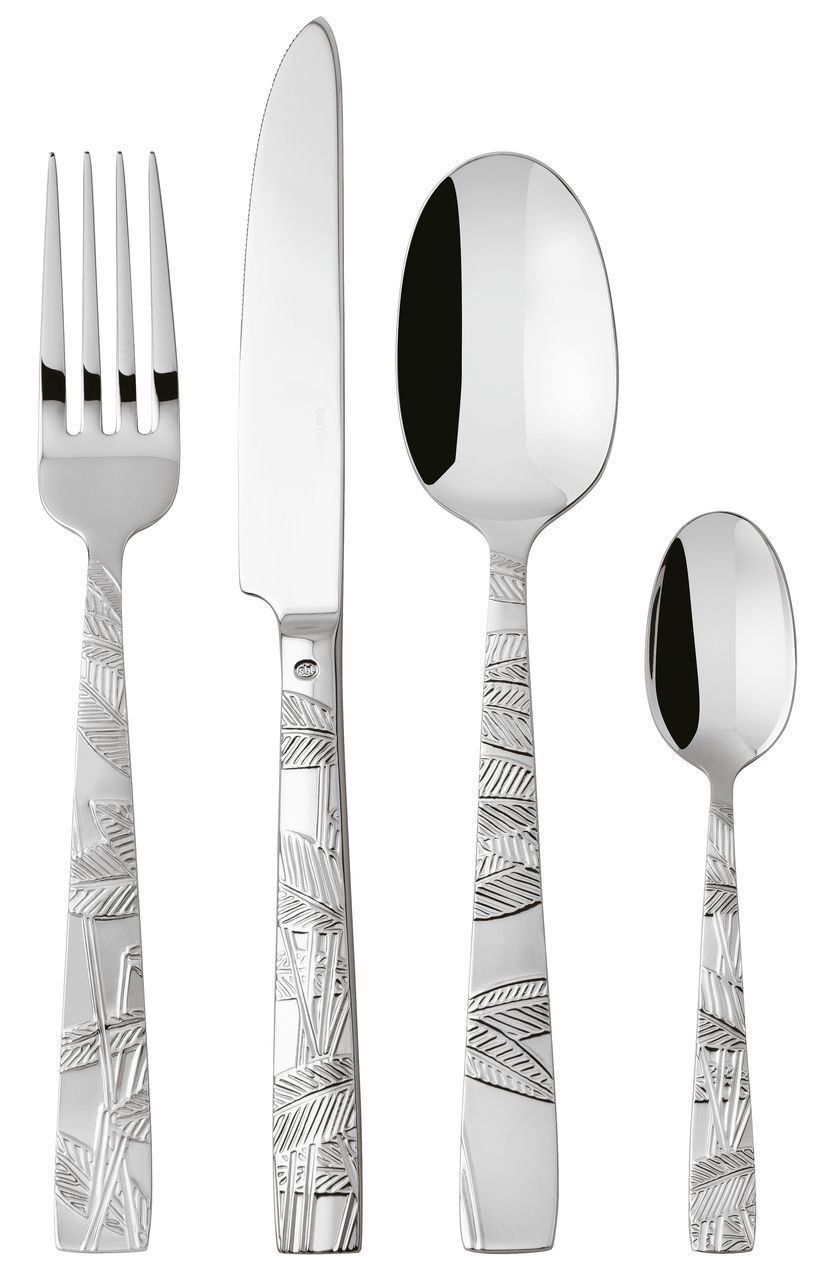 JUNGLE 24 pcs Cutlery set By Sambonet | design Gianni Cinti