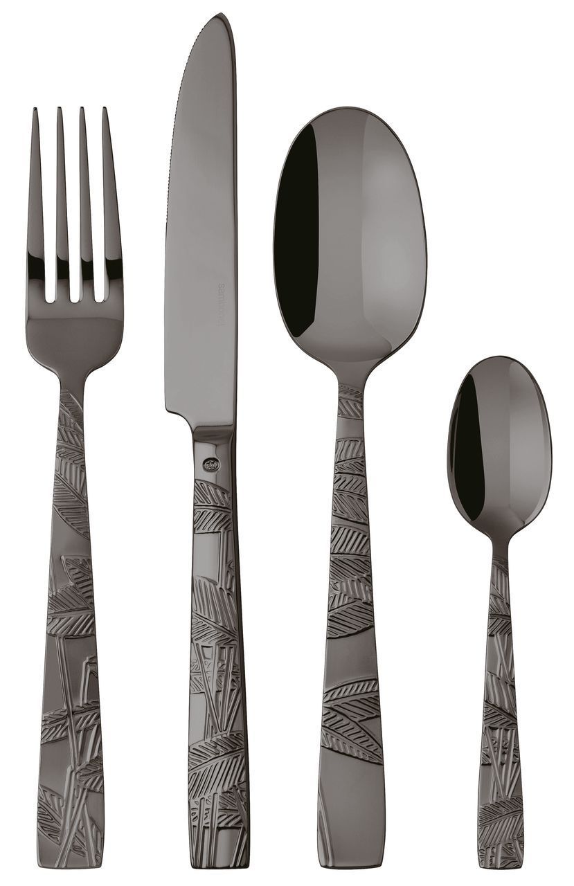JUNGLE 24 pcs Cutlery set By Sambonet | design Gianni Cinti