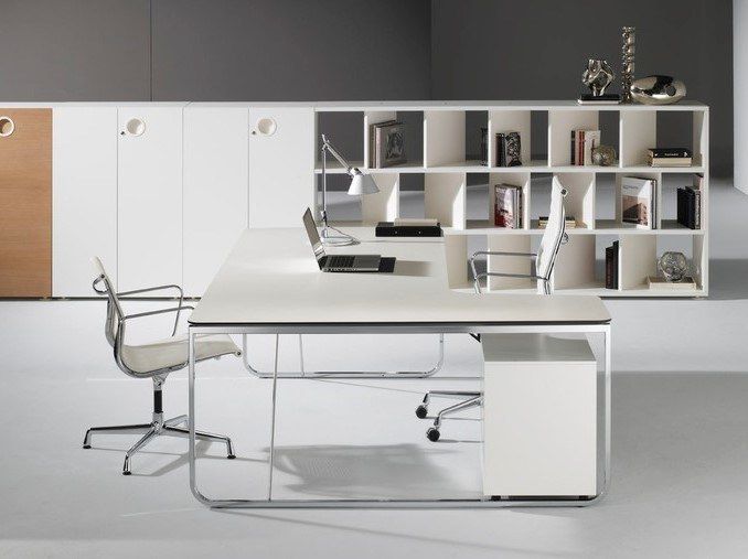 K03-090 | L-shaped office desk K2&K3 Collection By Aridi design Gabriel ...
