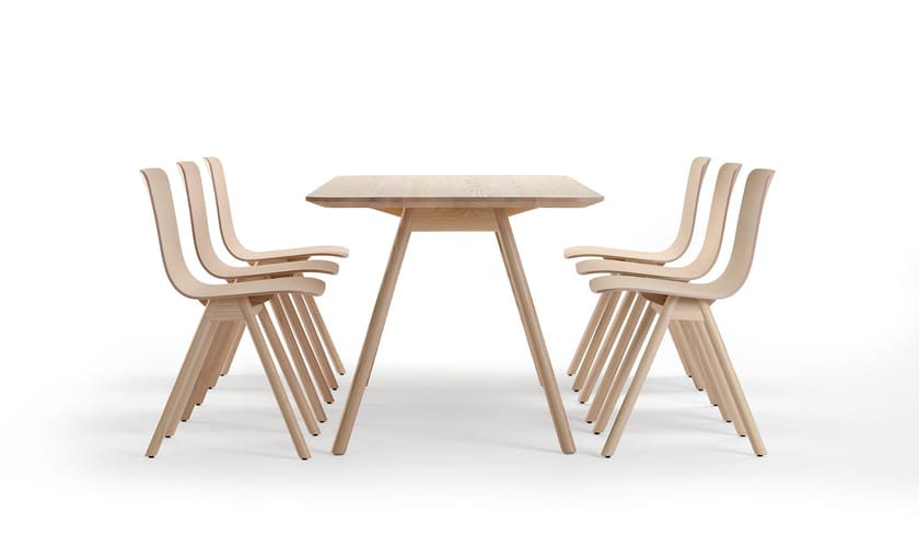 KALI | Rectangular table Kali Collection By Offecct design Jasper Morrison