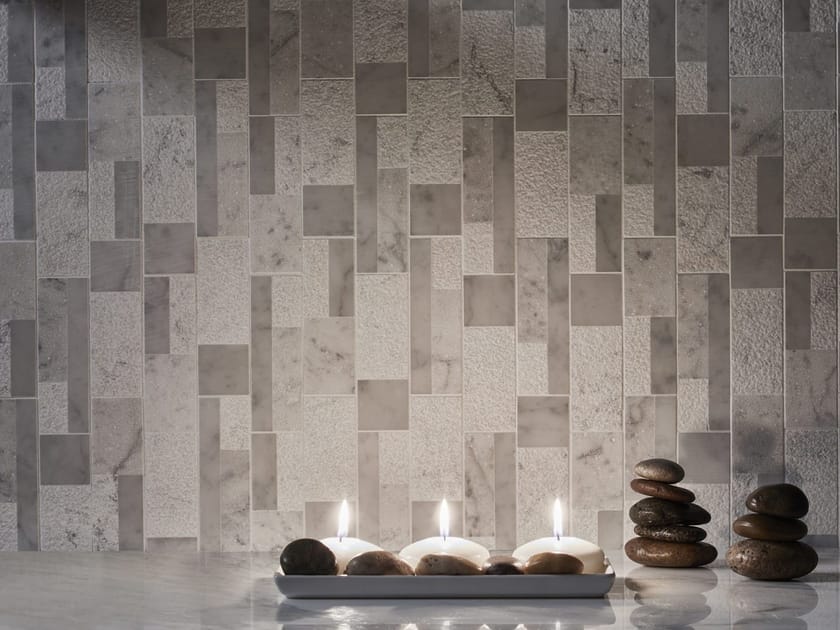Marble mosaic KAVARA Kaya Collection By AKDO design Clodagh Design