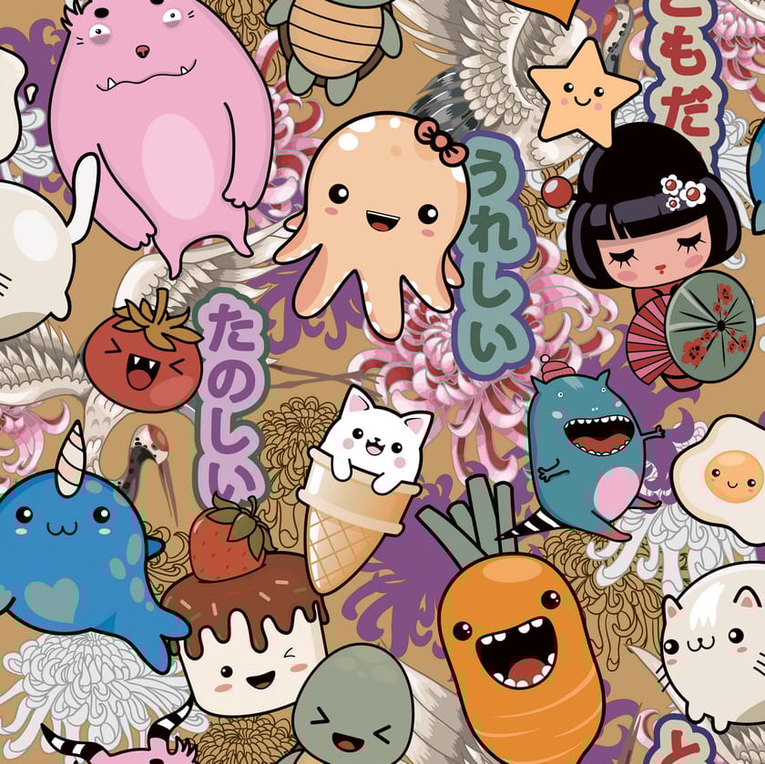 Indoor white-paste wall tiles KAWAII By NOVOCERAM