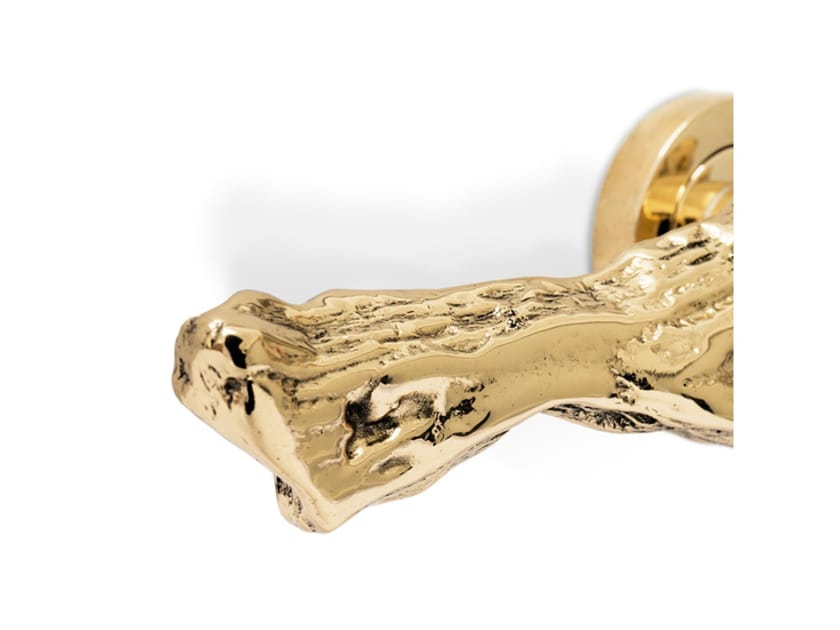 EARTH Brass door handle By PullCast