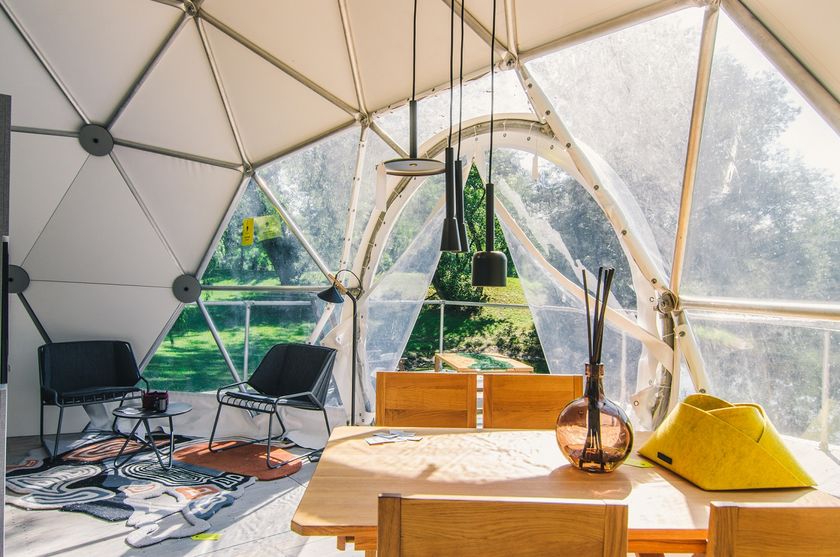 KINGDOME 7 LUX tenda glamping By Kupole