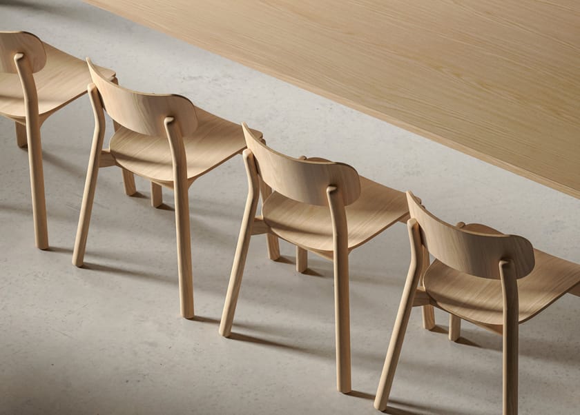 KIYUMI WOOD Chair By Arrmet